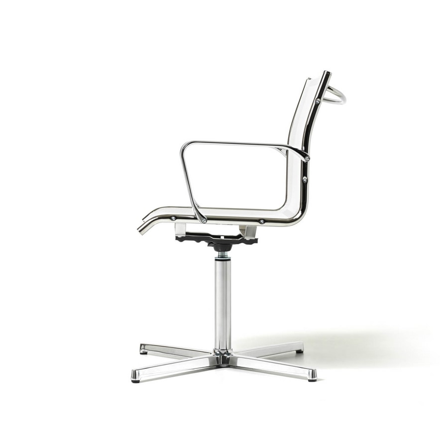 Silla de visita para la oficina y sala de espera, base de 4 estrellas ...
