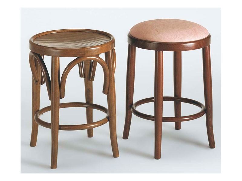 Taburete de madera rústica, varias versiones, para bares | IDFdesign